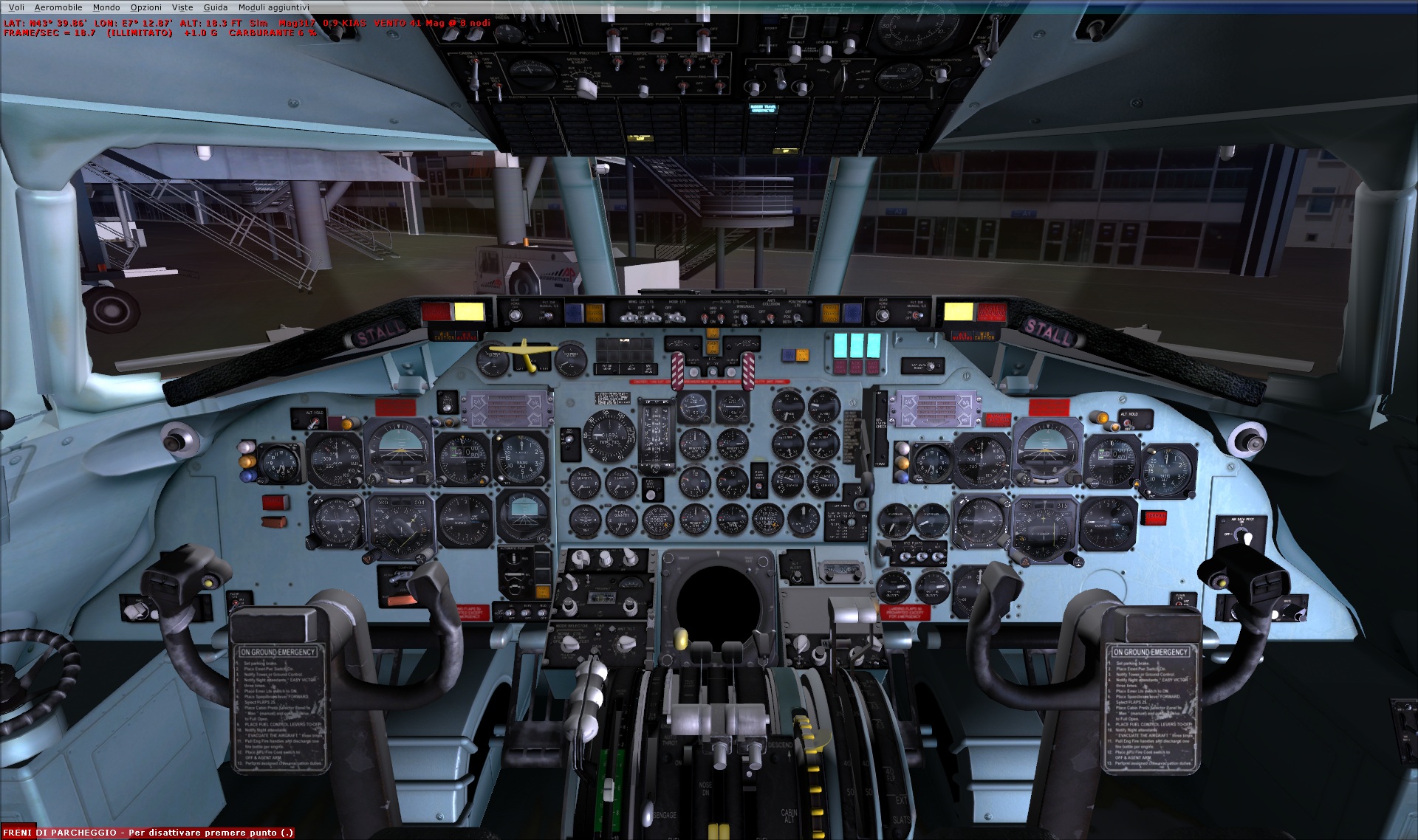 DC9 Cockpit